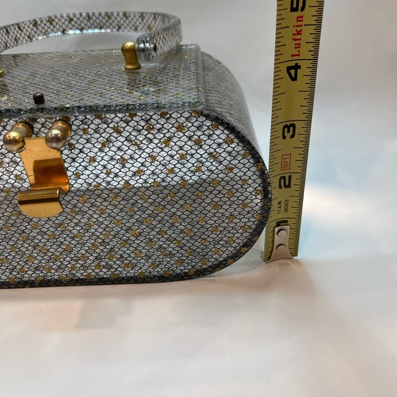 Wilardy | Bags | Very Rare Antique Wilardy Mark Lucite Gold Stardust ...